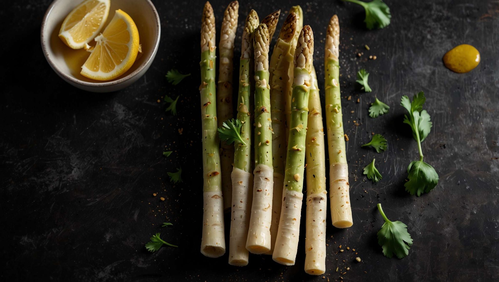 Asperges blanches rôties : recette facile et savoureuse