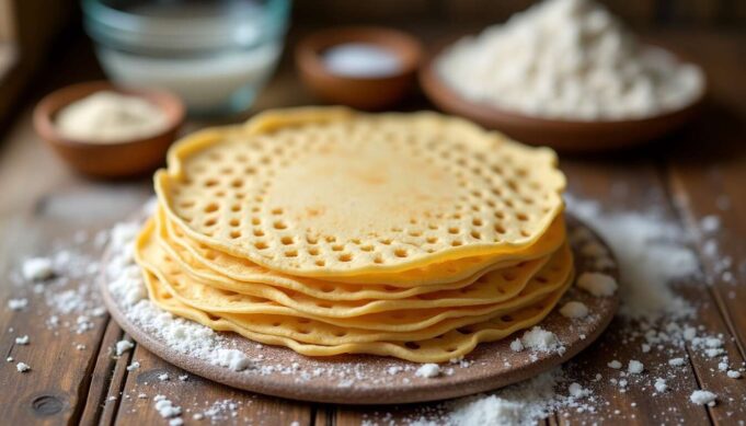 Recette facile de crêpes à mille trous (Beghrir) : méthode express ...