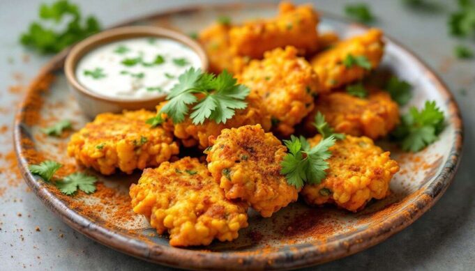 Recette facile : pakora, beignets de légumes savoureux