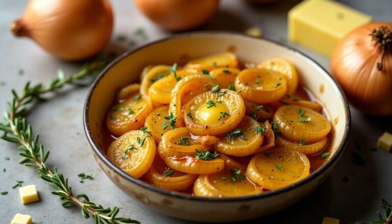 Recette gourmande : compotée d'oignons maison facile et rapide