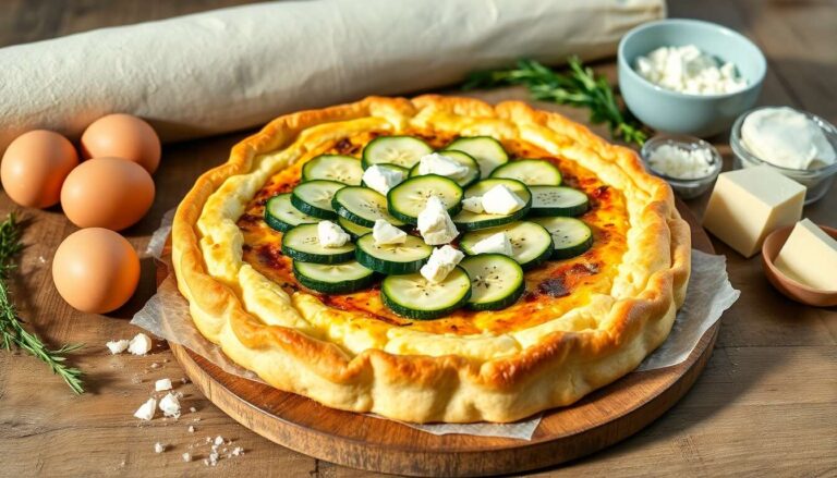 Quiche courgette chèvre : recette gourmande et facile