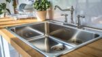 "Adieu les traces d'eau" : l'astuce imparable pour un évier inox ...